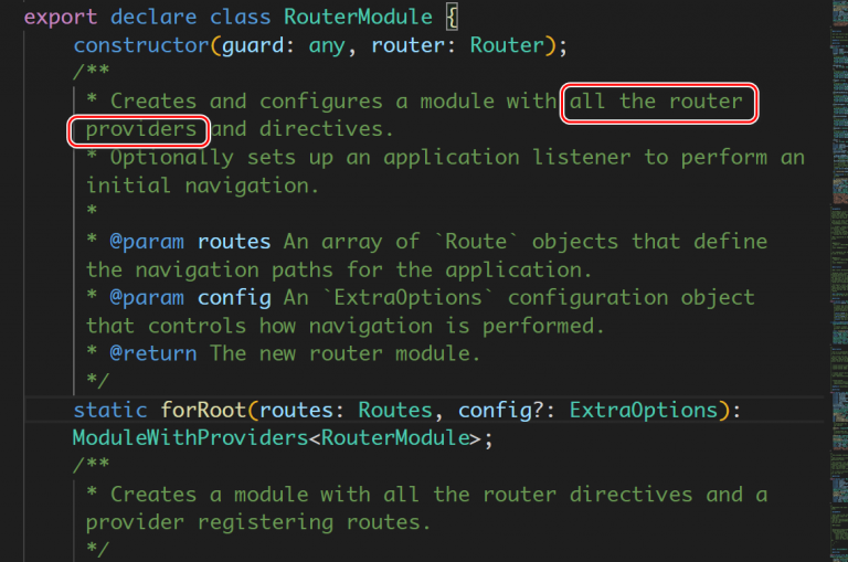 Difference between routermodule.forroot and routermodule.forchild | ProgrammerAH