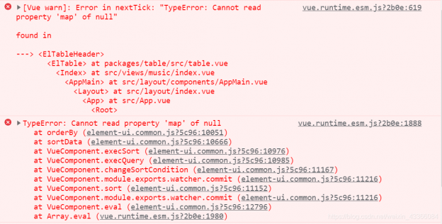 Vue Warn Error In Nexttick Typeerror Cannot Read Property ‘map‘ Of Null Programmerah