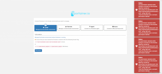 How to Solve Docker Portainer Connect Error | ProgrammerAH